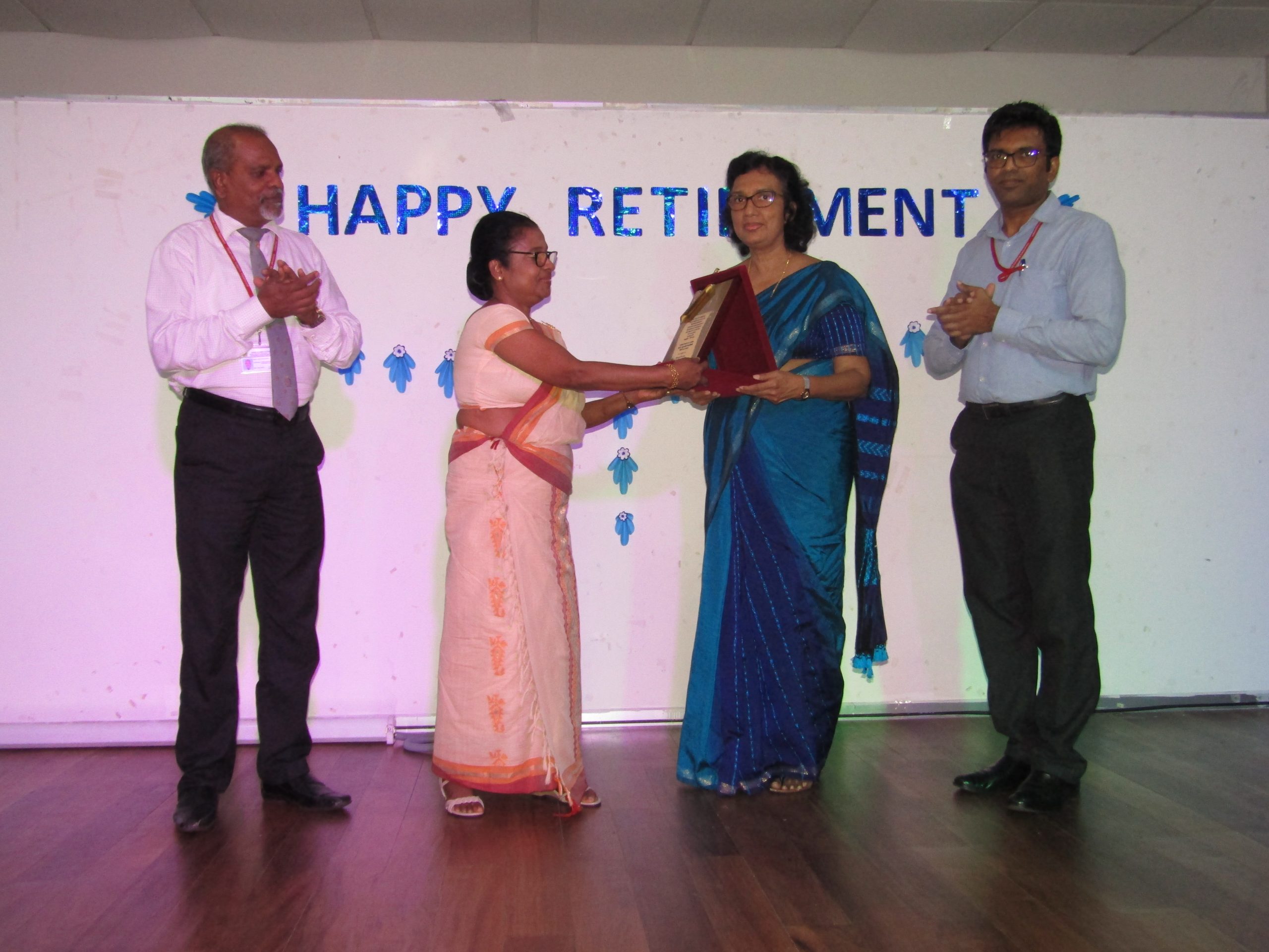 Deputy Government Analyst Mrs. S.P. Haputhanthri Farewell Ceremony ...