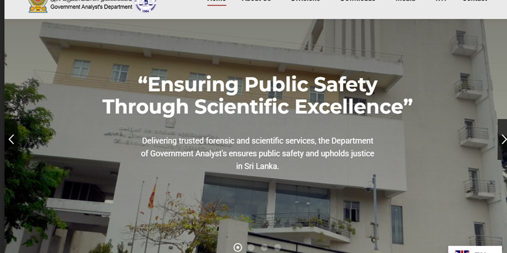 Launch of the new official website of the Government Analyst’s ...