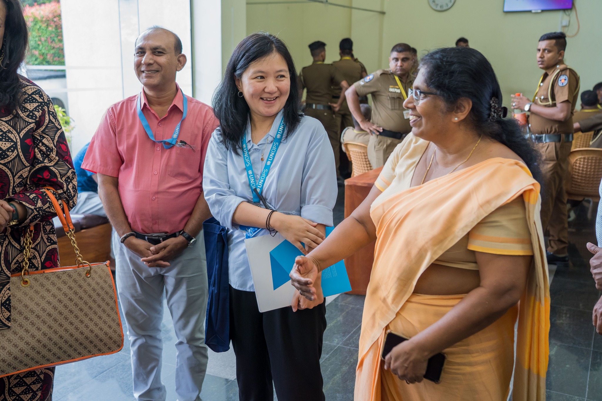 KOICA officials visited the department to discuss the recently updated ...